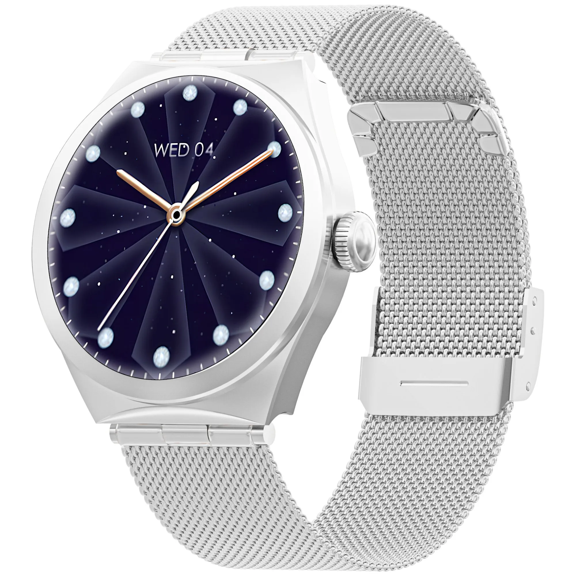 GRAVITY GT25-7 damski srebrny smartwatch z pomiarem ciśnienia - 199,00 ...