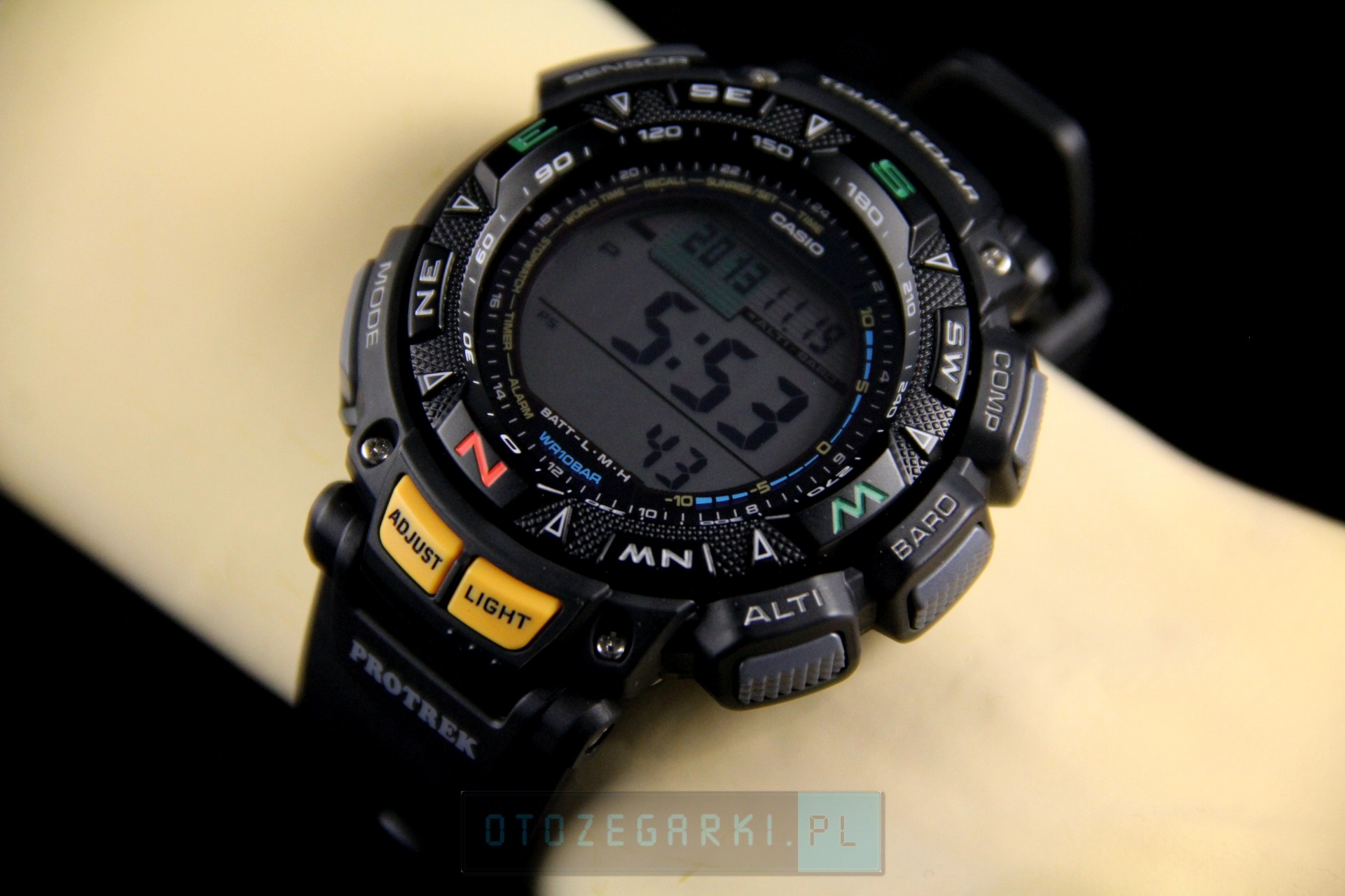 Zegarek Casio PRG-240-1ER Protrek PRG-240 -1ER - 742,00 zł - Otozegarki.pl