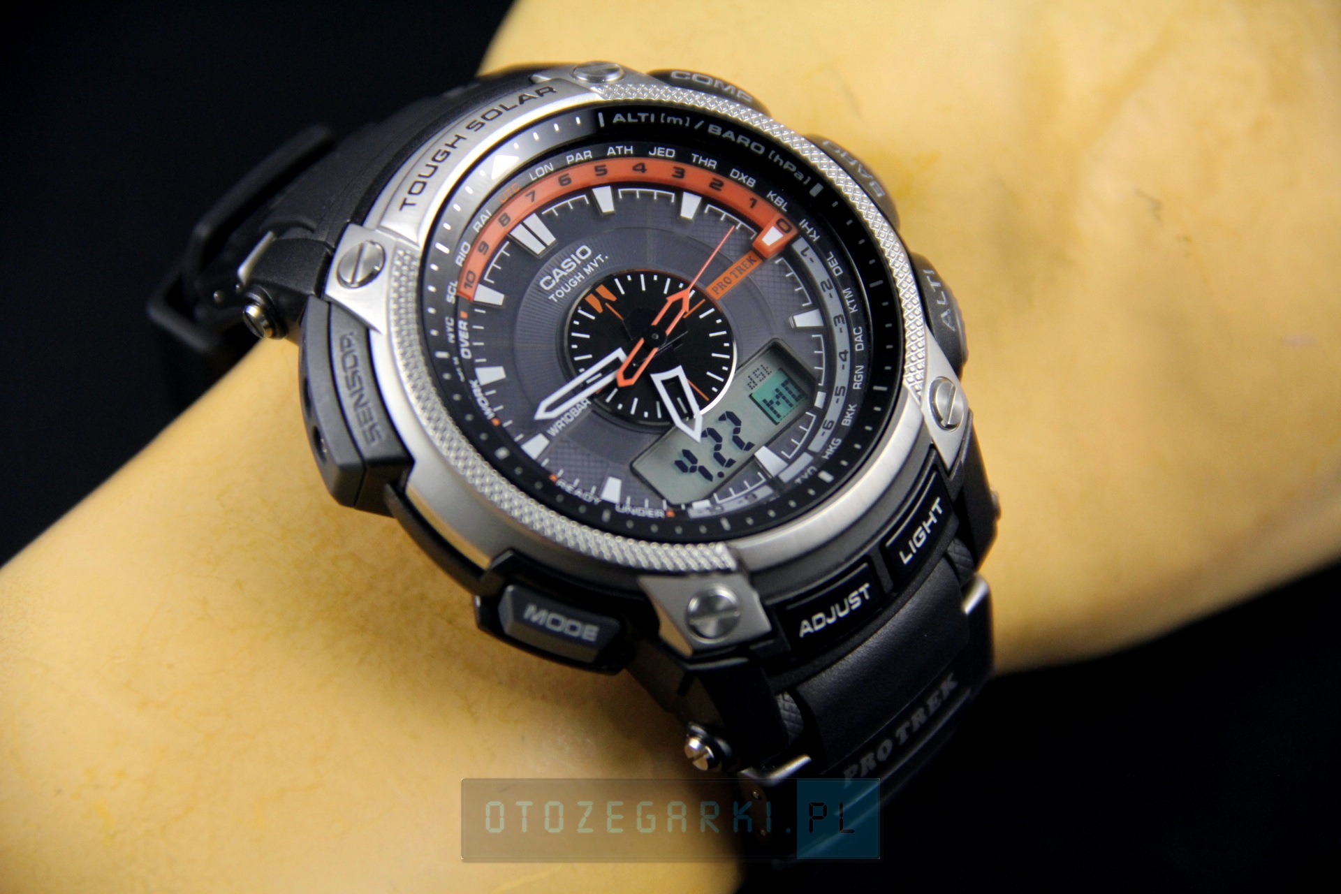 Zegarek Casio PRW-5000-1ER Protrek PRW-5000 -1ER - 1 400,00 zł - Otozegarki.pl