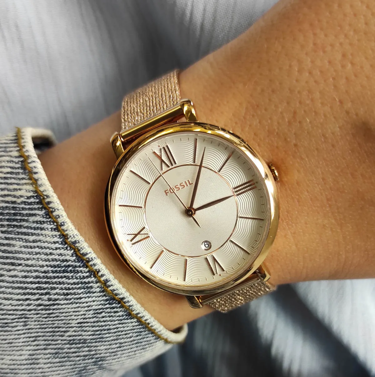 Zegarek Damski Fossil Jacqueline ES4352 | atelier-yuwa.ciao.jp