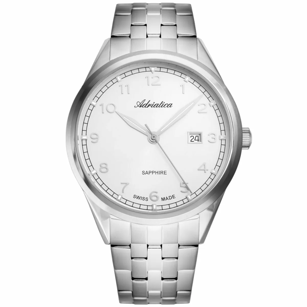 Zegarek Męski Adriatica na bransolecie A8260.5123Q Swiss Made - 595,00 zł - Otozegarki.pl